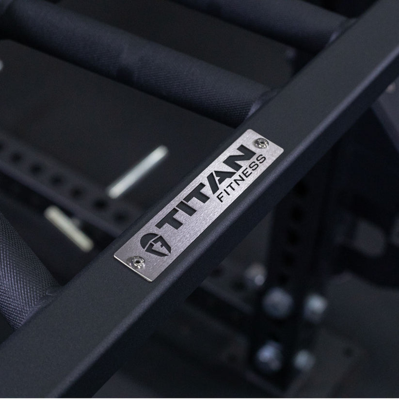 Angled Multi-Grip Football Barbell | Titan Fitness