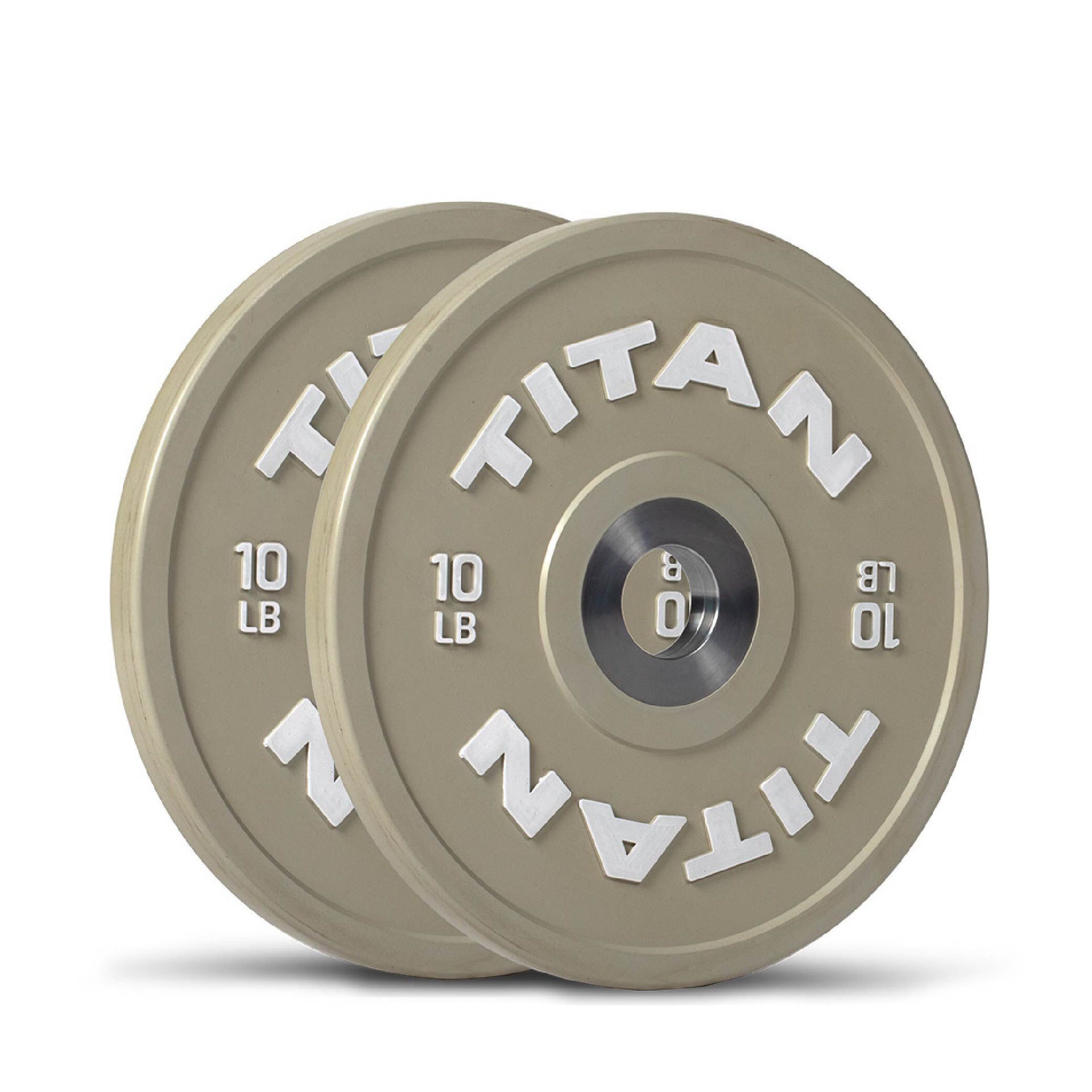 10 LB Pair Elite Color Competition Bumper Plates | Titan Fitness