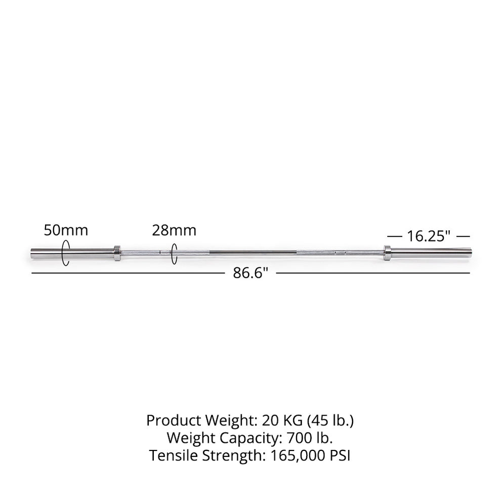 Performance Series Olympic Barbell | Titan Fitness