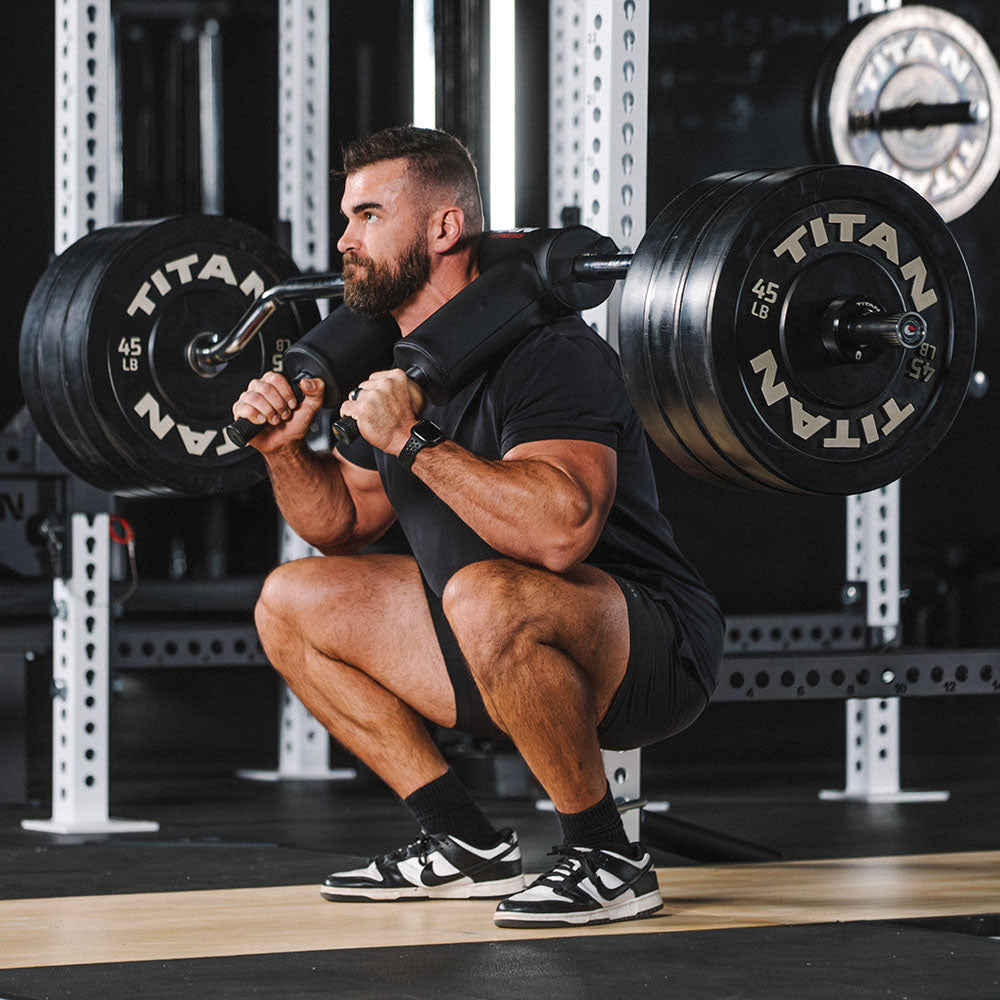 Safety Squat Bar | Titan Fitness
