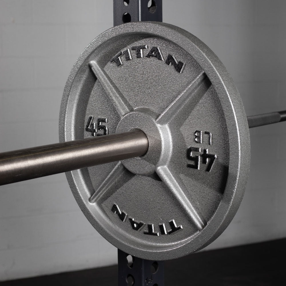 Cast Iron Olympic Plates – Titan Fitness