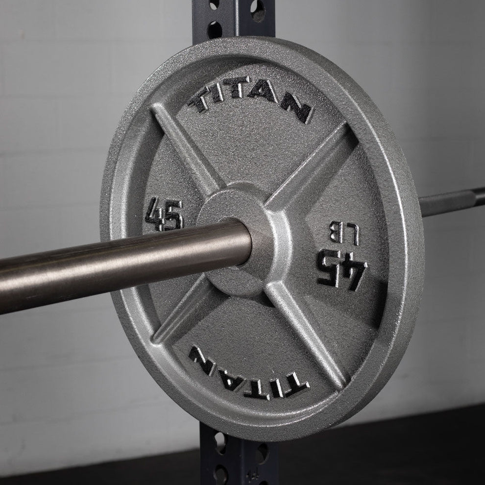 Cast Iron Olympic Plates – Titan Fitness