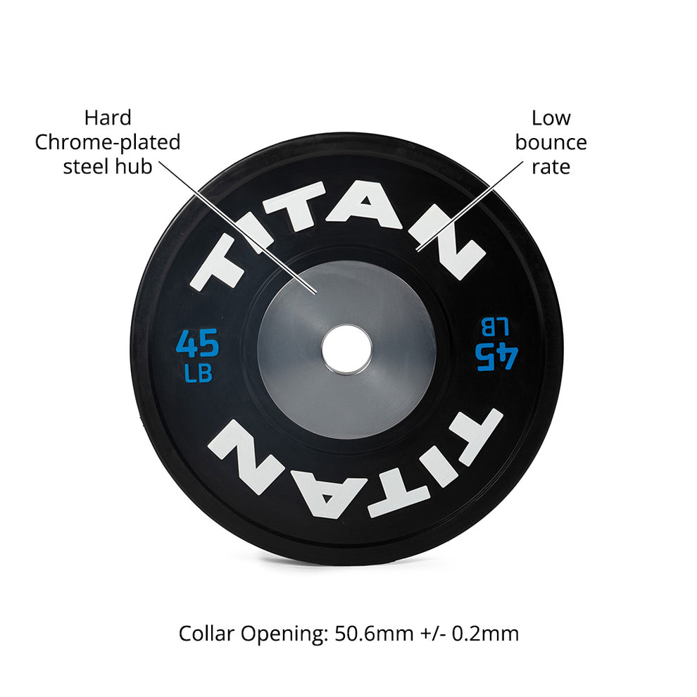 LB Elite Competition Plates | Titan Fitness