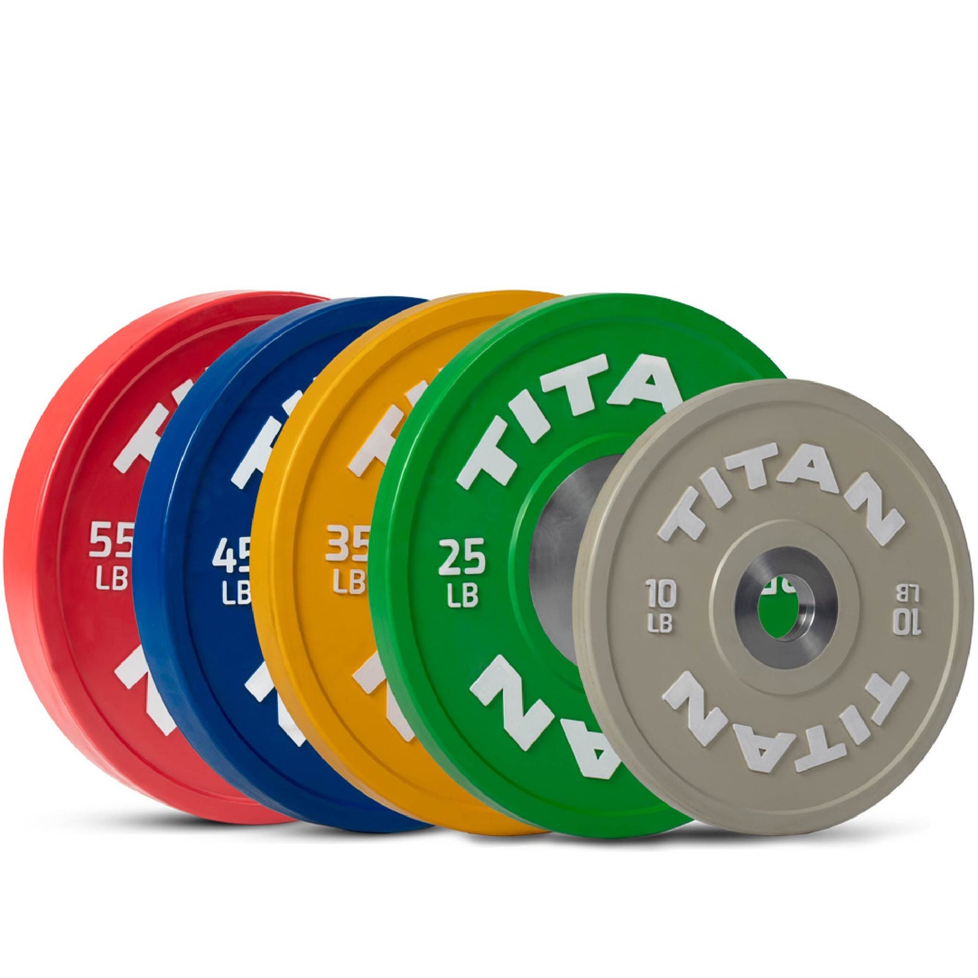 Elite Color Competition Bumper Plates | Titan Fitness