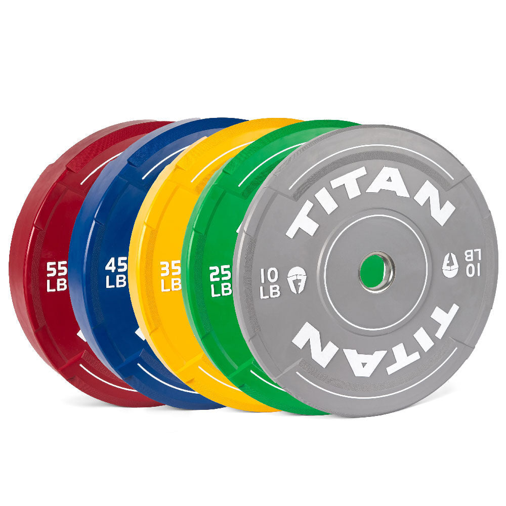 EZ-Grip Color Bumper Plates – Titan Fitness