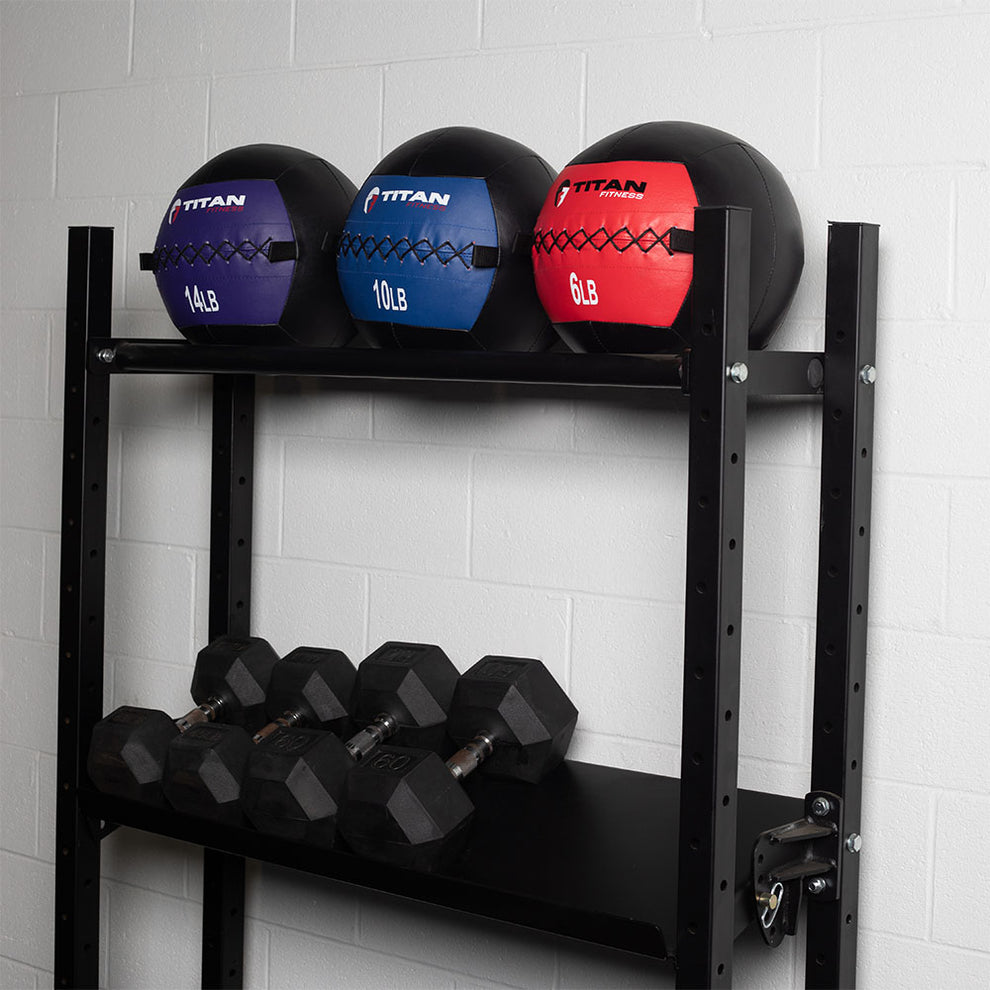 Soft Leather Medicine Wall Ball | Titan Fitness