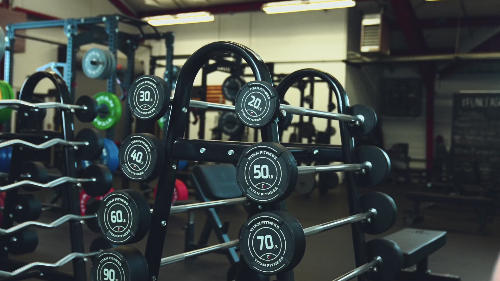 Straight Fixed Rubber Barbells & Sets | Titan Fitness